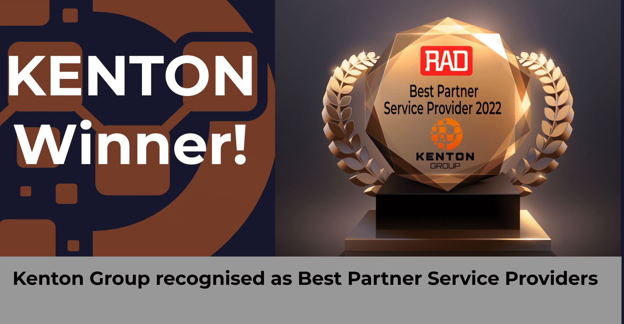 Kenton recognised as Best Partner for Service Providers - The Kenton Group